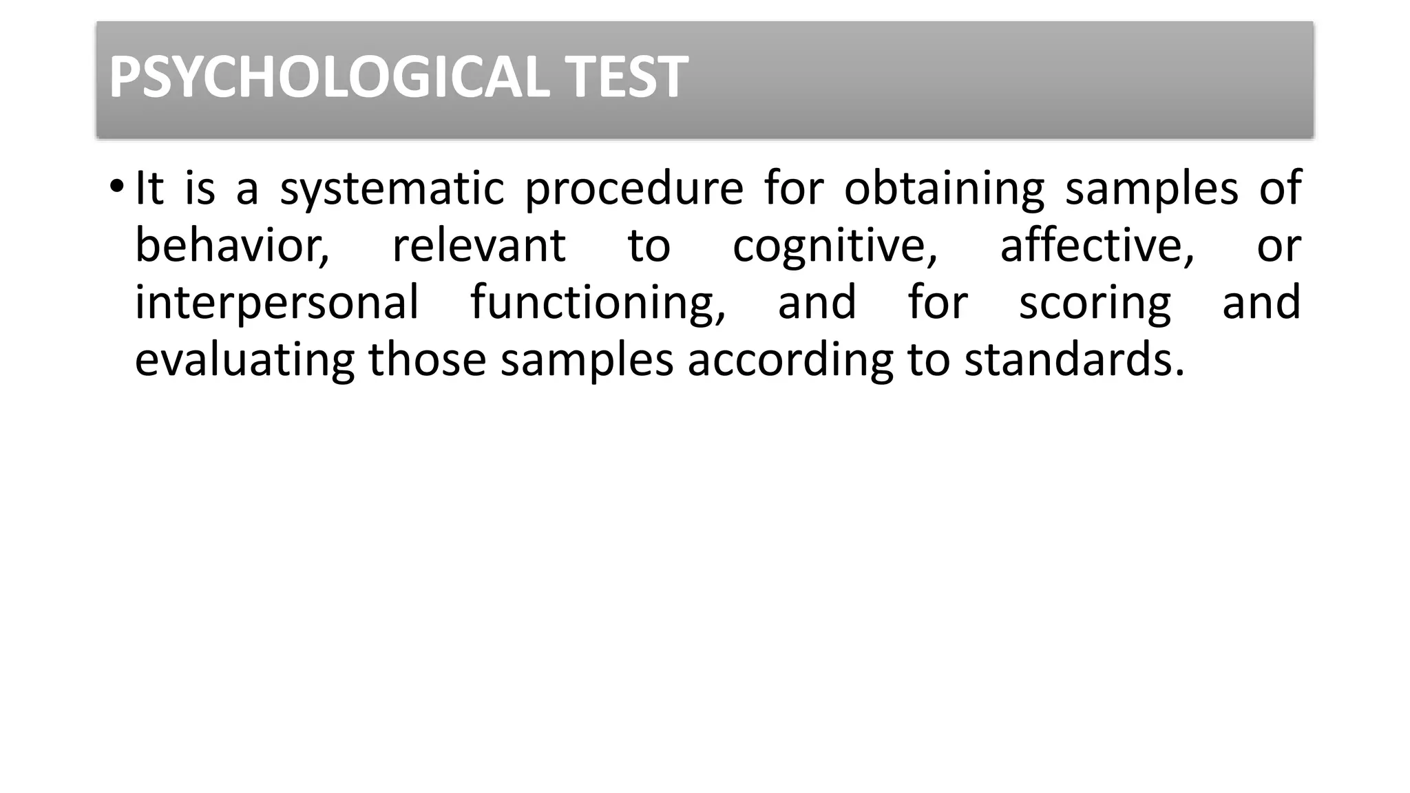 1 Introduction to Psychological Assessment | PPTX | Educational ...