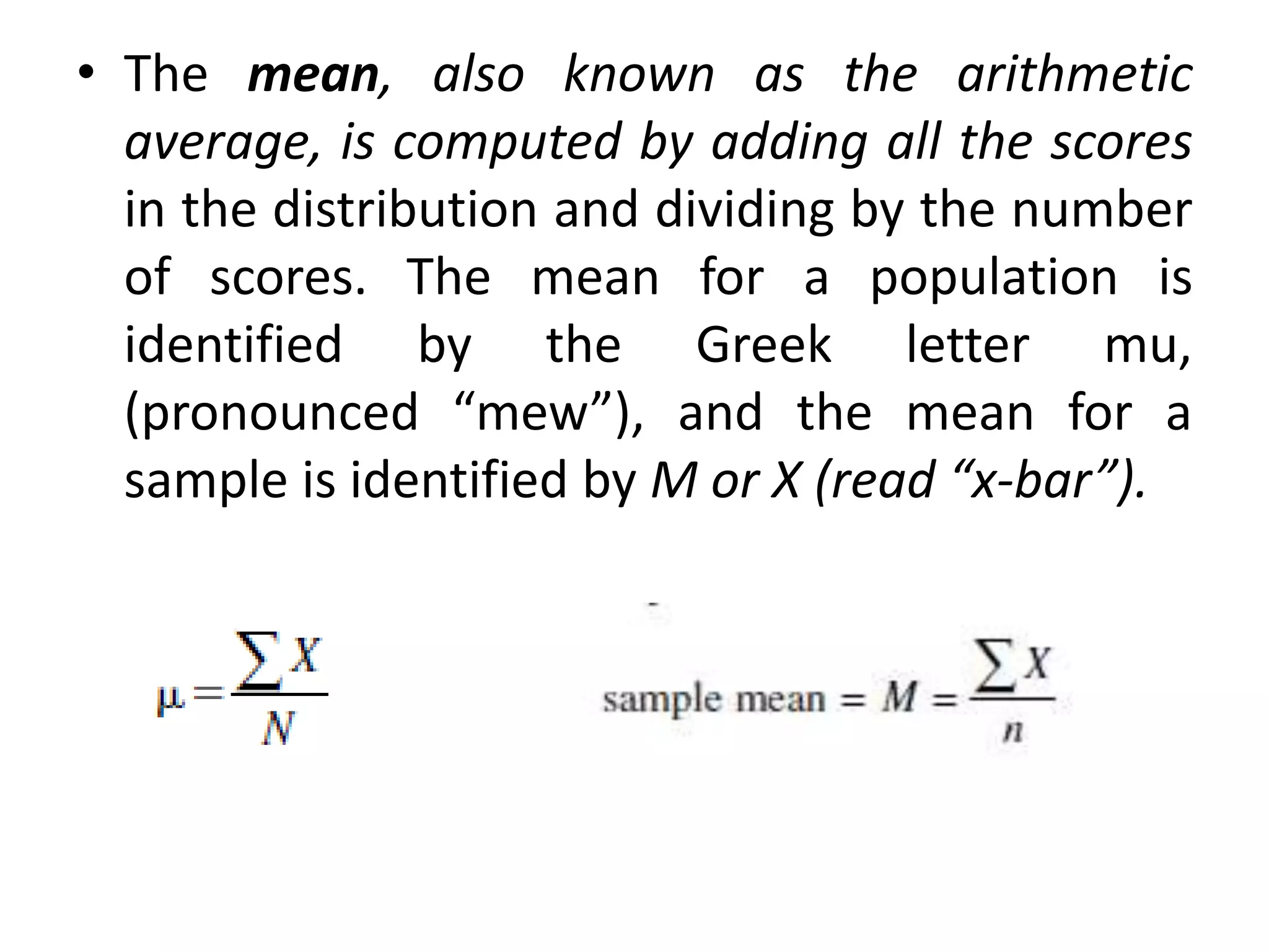 1 introduction to psychological statistics | PPTX