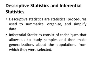 1 introduction to psychological statistics | PPT