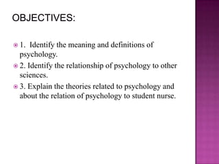 1 introduction to psychology | PPTX