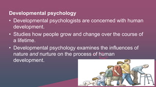1 # introduction to psychology (dev psy) | PPT