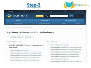 Introduction to python | PPTX