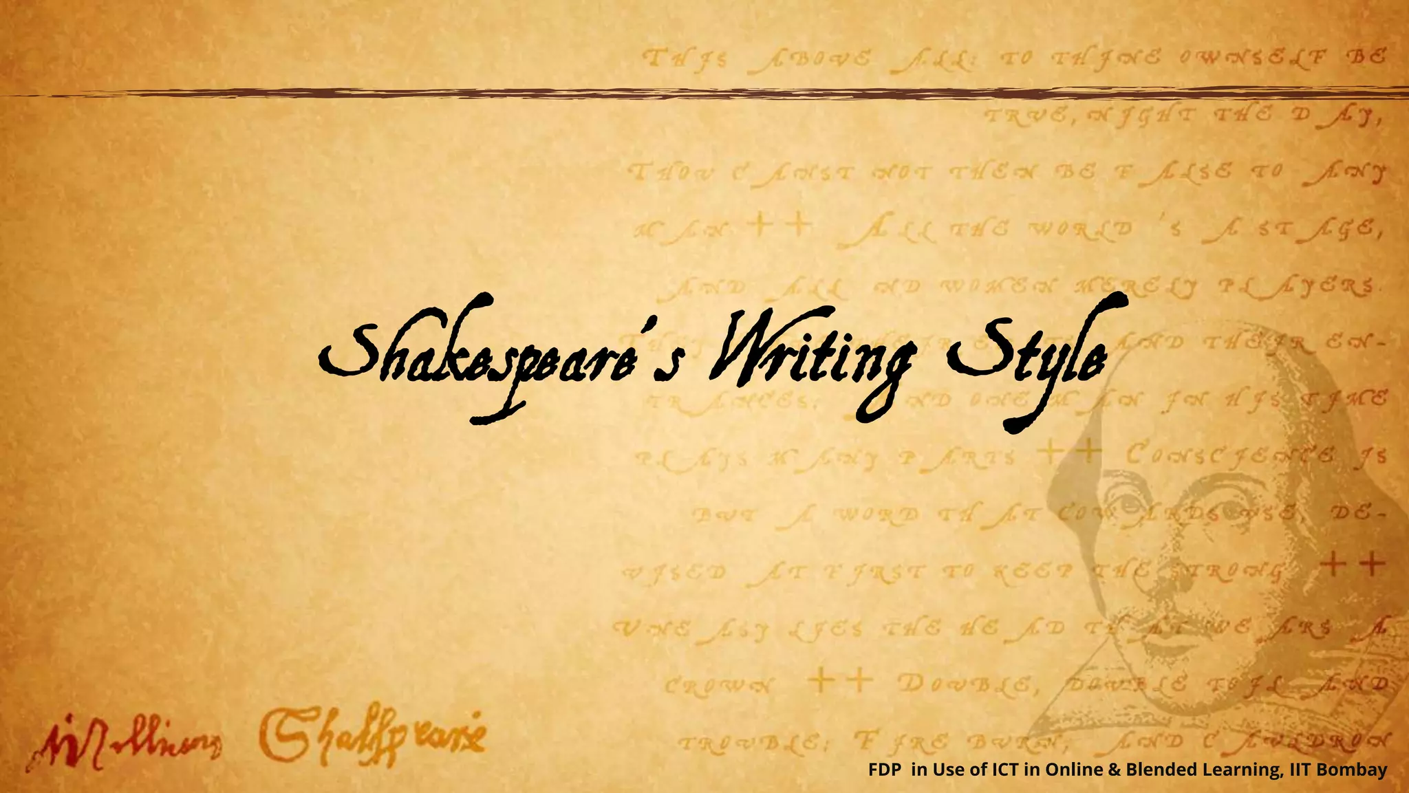 1 Introduction to Shakespeare | PPT