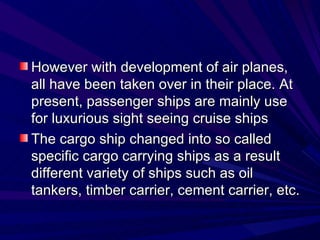 1 introduction to shipping and marine engineering | PPT
