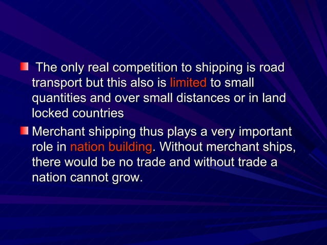 1 introduction to shipping and marine engineering | PPT