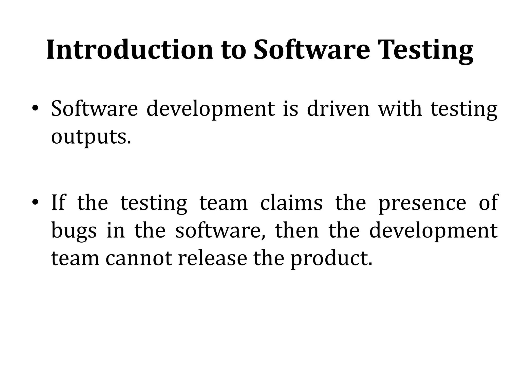 1introduction To Software Testing Part 1pptx