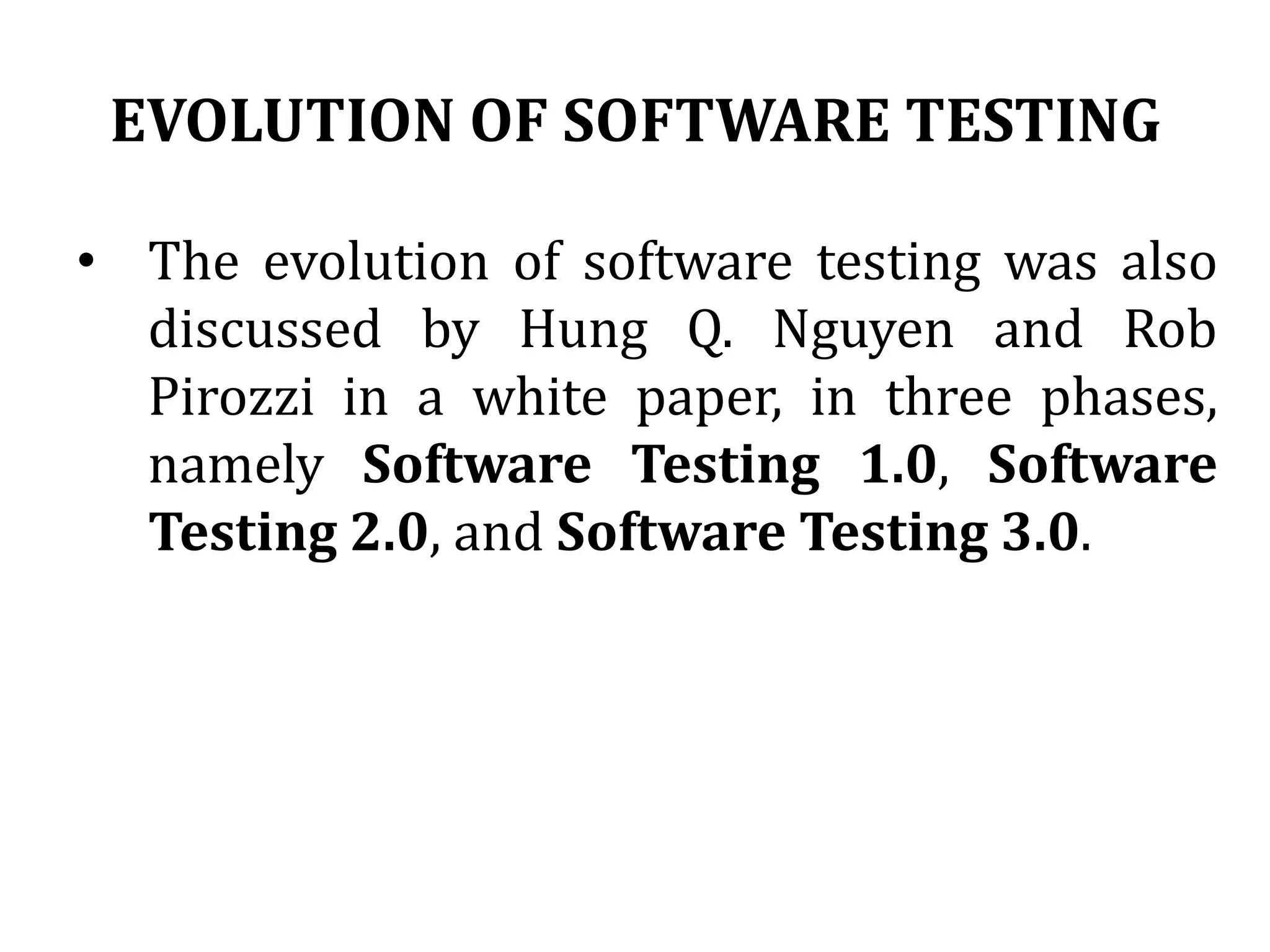 1introduction To Software Testing Part 1pptx