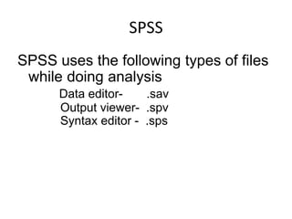 1Introduction to SPSS, Types of data_VS.pptx
