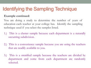 introduction to statistical theory | PPTX