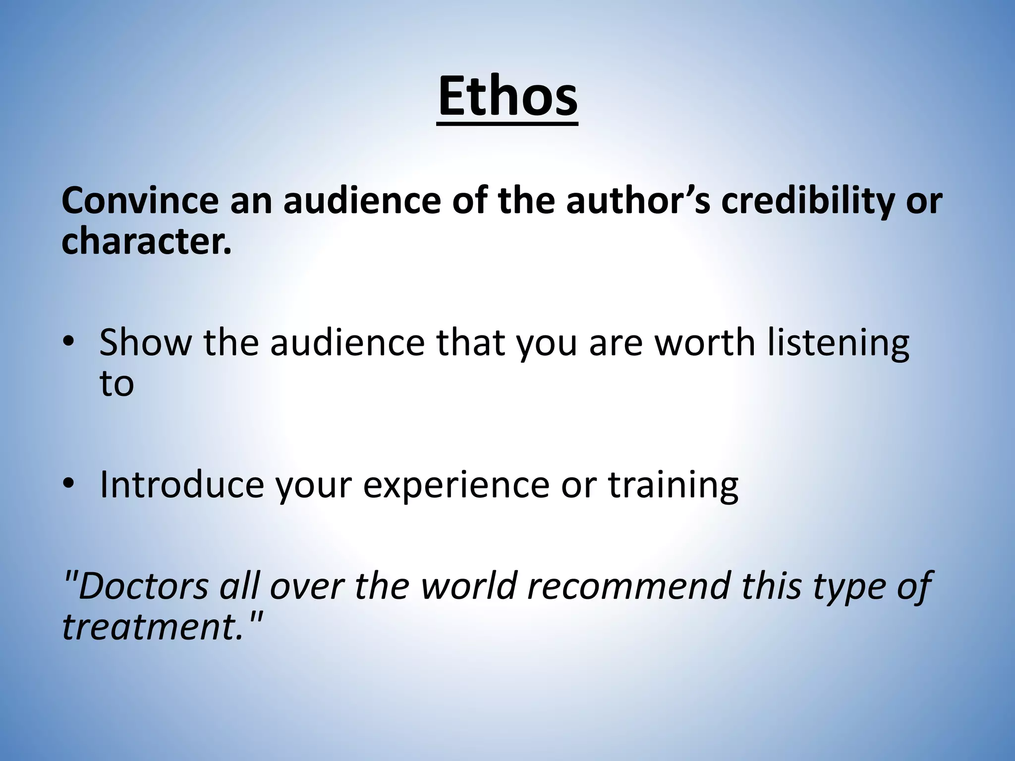 Introduction to Persuasion | PPTX