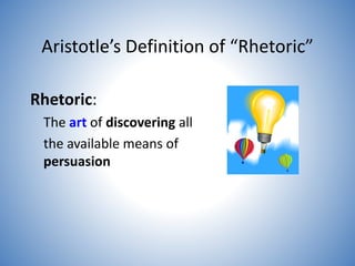 Introduction to Persuasion | PPTX