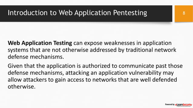Introduction to Web Application Penetration Testing | PDF