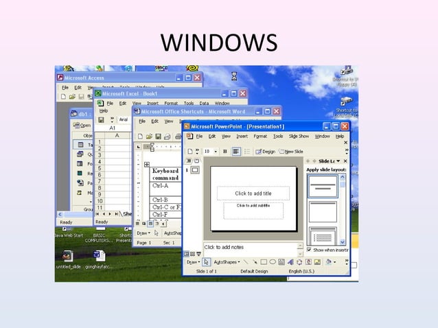 Introduction to Microsoft Windows | PPT | Operating Systems | Computer ...