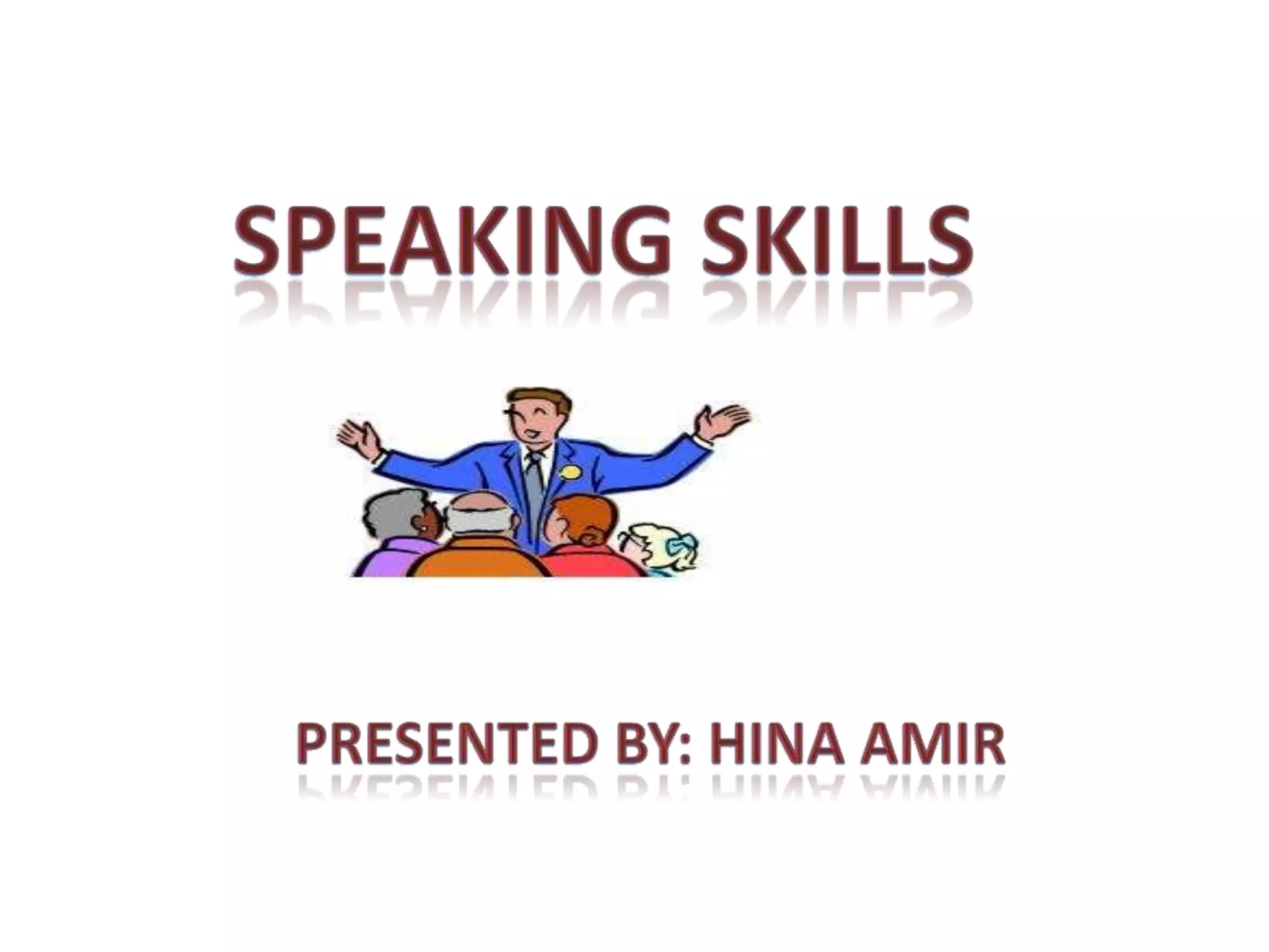 Speaking Skill | PDF