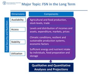 Long-term scenario building for food and agriculture: A global overall ...