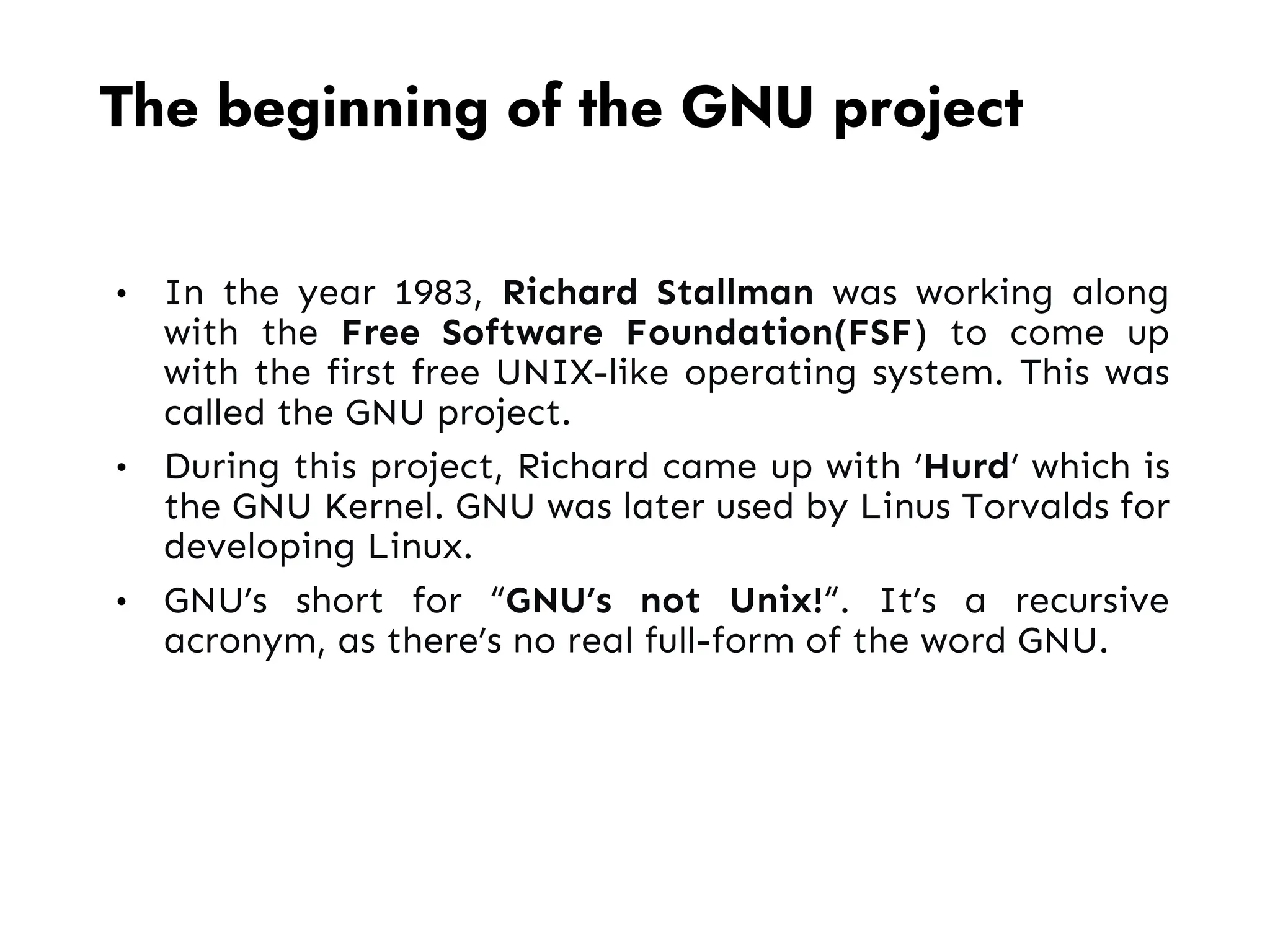 1 Intro Linux System Architecture Features File System Structure And