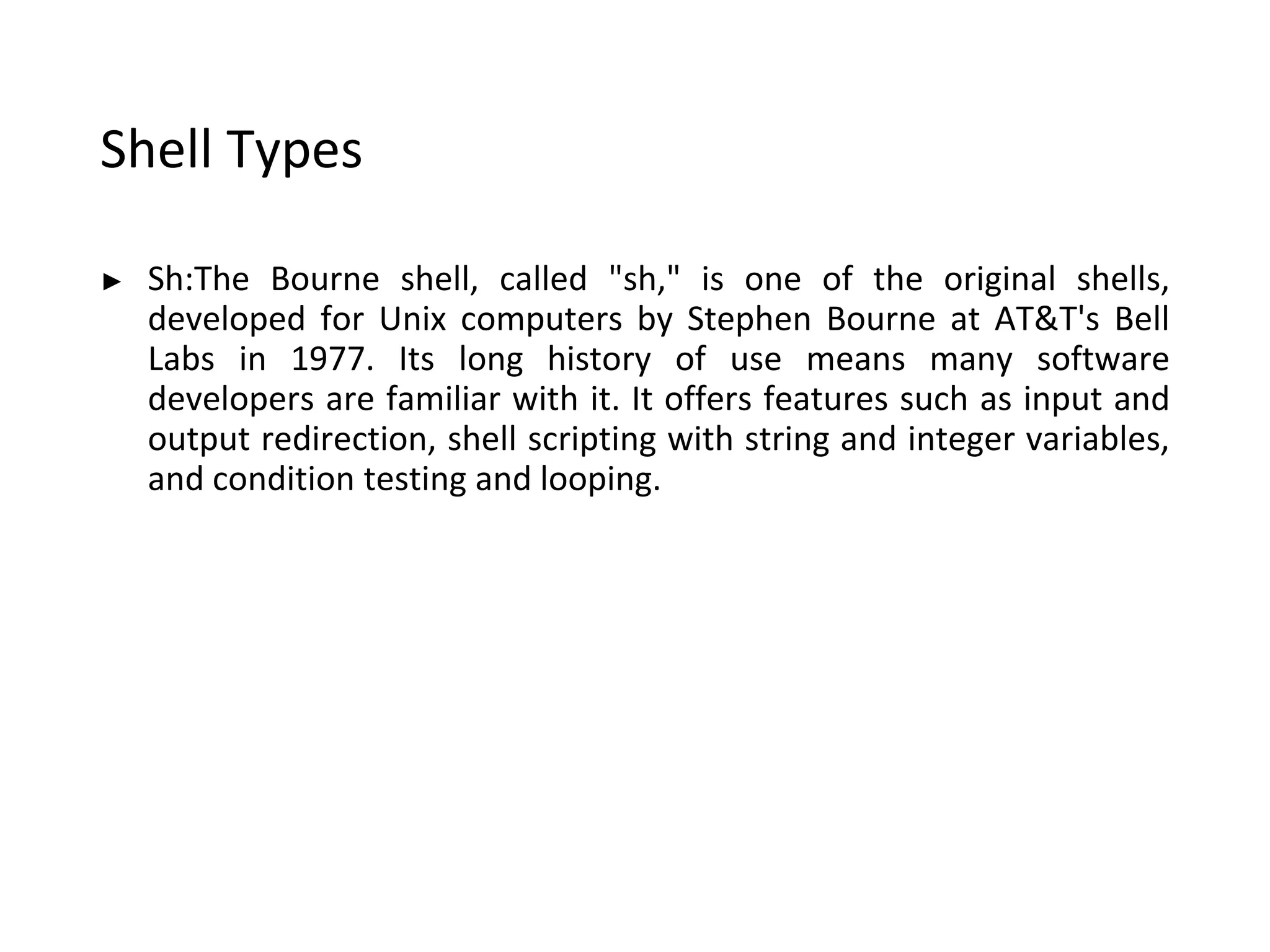 1 Intro Linux System Architecture Features File System Structure And Applicationspptx