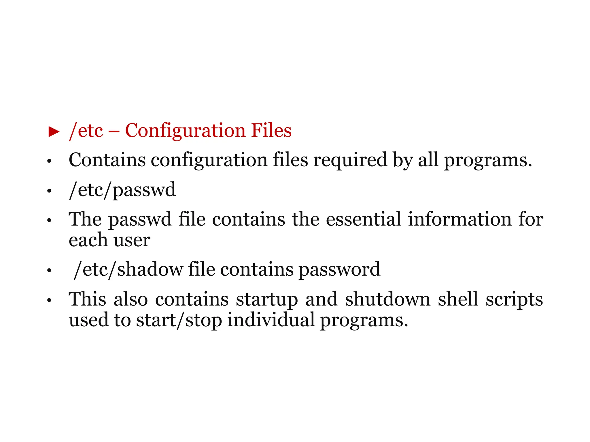 1 Intro Linux System Architecture Features File System Structure And Applicationspptx