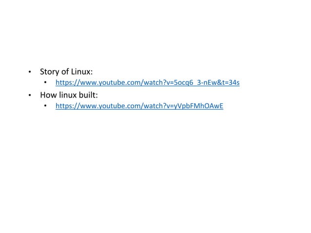 1 Intro, Linux system Architecture, Features, File system Structure and applications.pptx