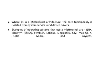 1 Intro, Linux system Architecture, Features, File system Structure and ...