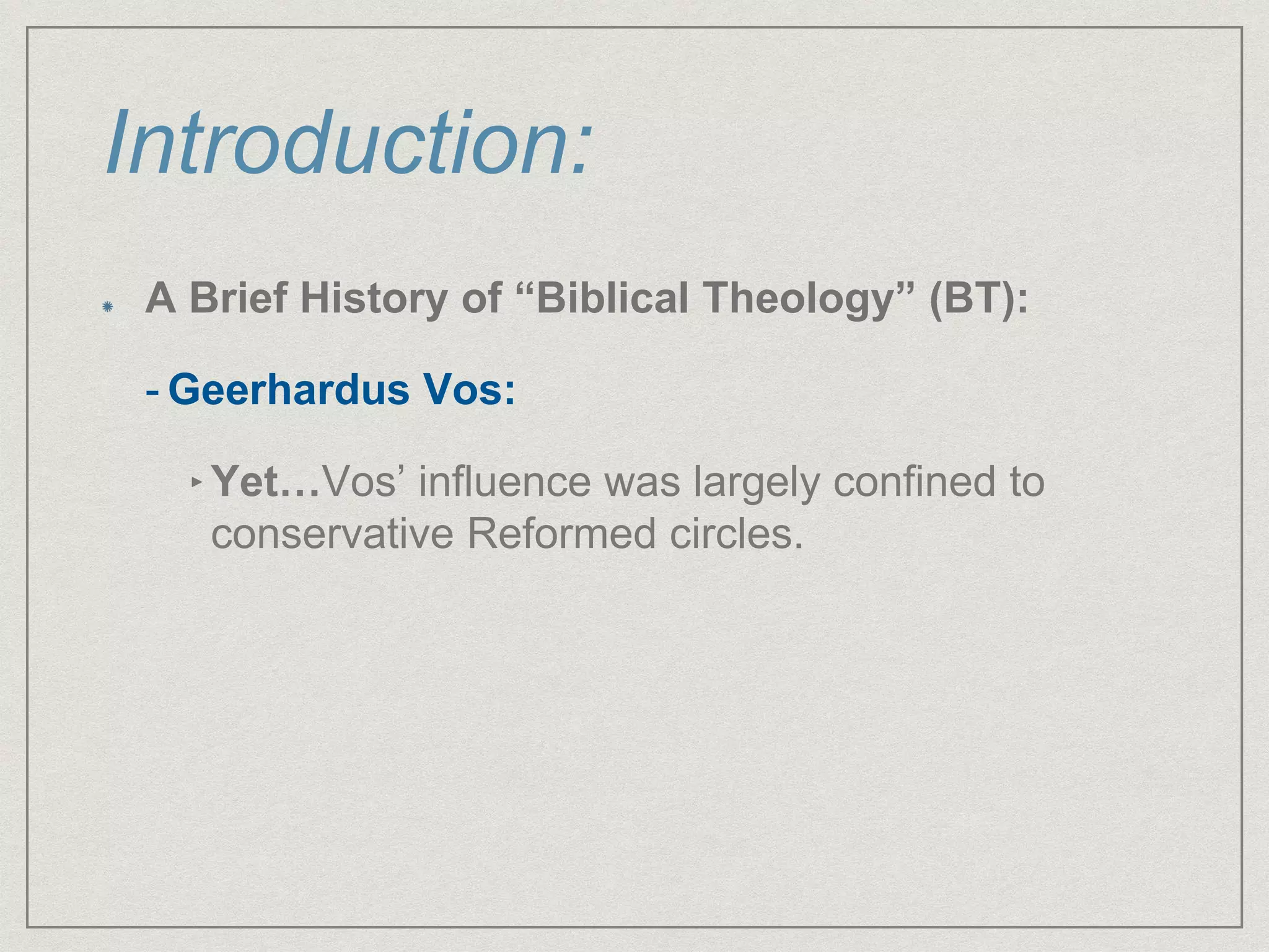1 intro Theological Interpretation of scripture | PPTX | Christianity ...