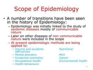 1 Intro to Epidemiology.pptx epidemiology | PPTX
