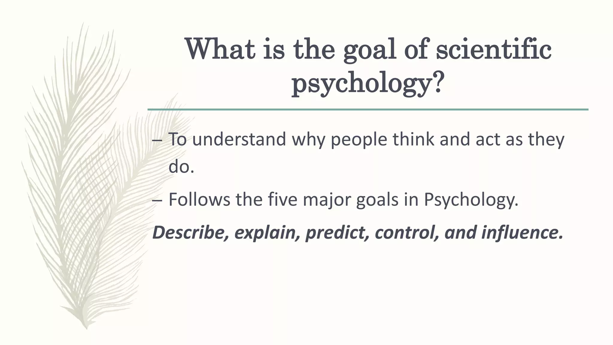 1 introduction to experimental psychology | PPTX