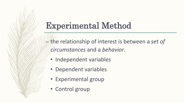 1 introduction to experimental psychology | PPTX