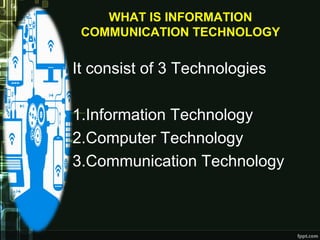 EMPOWERMENT TECHNOLOGY (INTRODUCTION TO INFORMATION COMMUNICATION ...