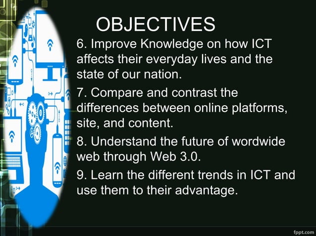 EMPOWERMENT TECHNOLOGY (INTRODUCTION TO INFORMATION COMMUNICATION TECHNOLOGY) | PPT