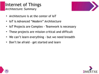 Introduction to IoT Architecture | PDF