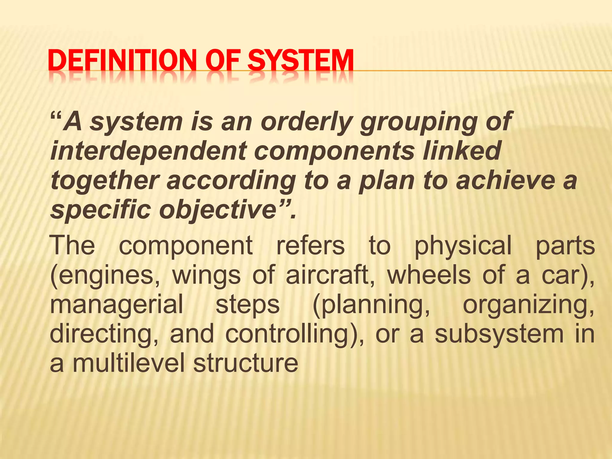 Introduction to system | PPTX
