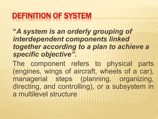 Introduction to system | PPTX