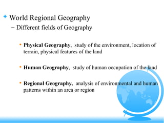 World Recognition 2024-2025. Intro to world geography | PPT