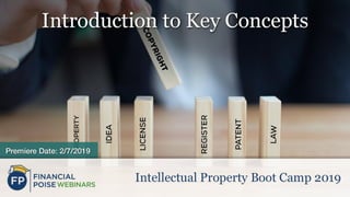 Introduction to Key Concepts (Series: Intellectual Property Boot Camp ...