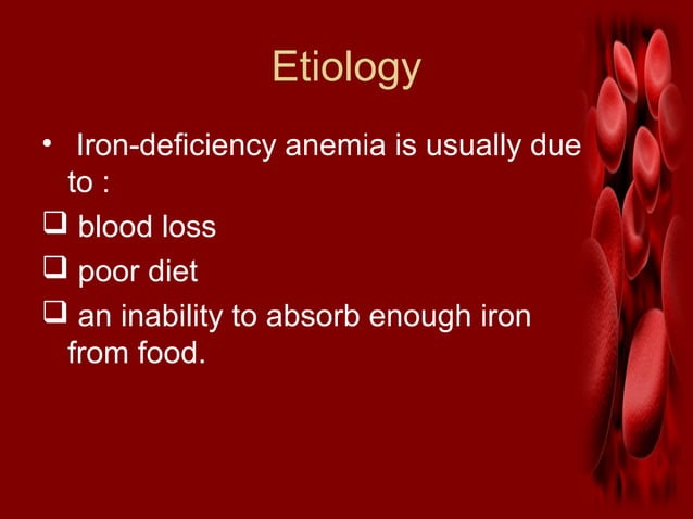 iron & b12 deficiency anemia | PPT