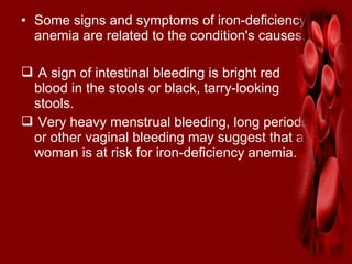 iron & b12 deficiency anemia | PPT