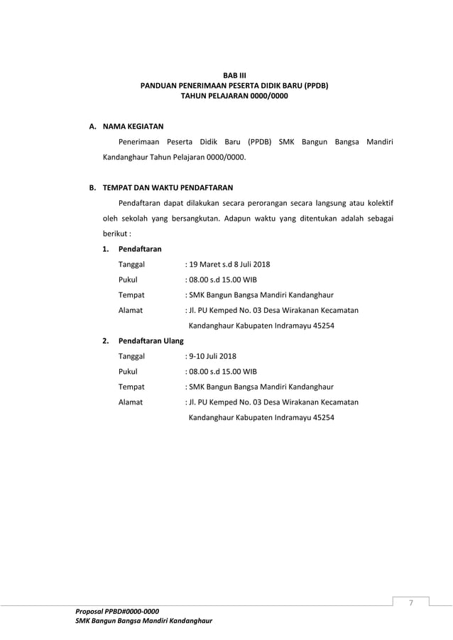 Contoh proposal PPDB (Penerimaan Peserta Didik Baru) thn 2023-2024.pdf