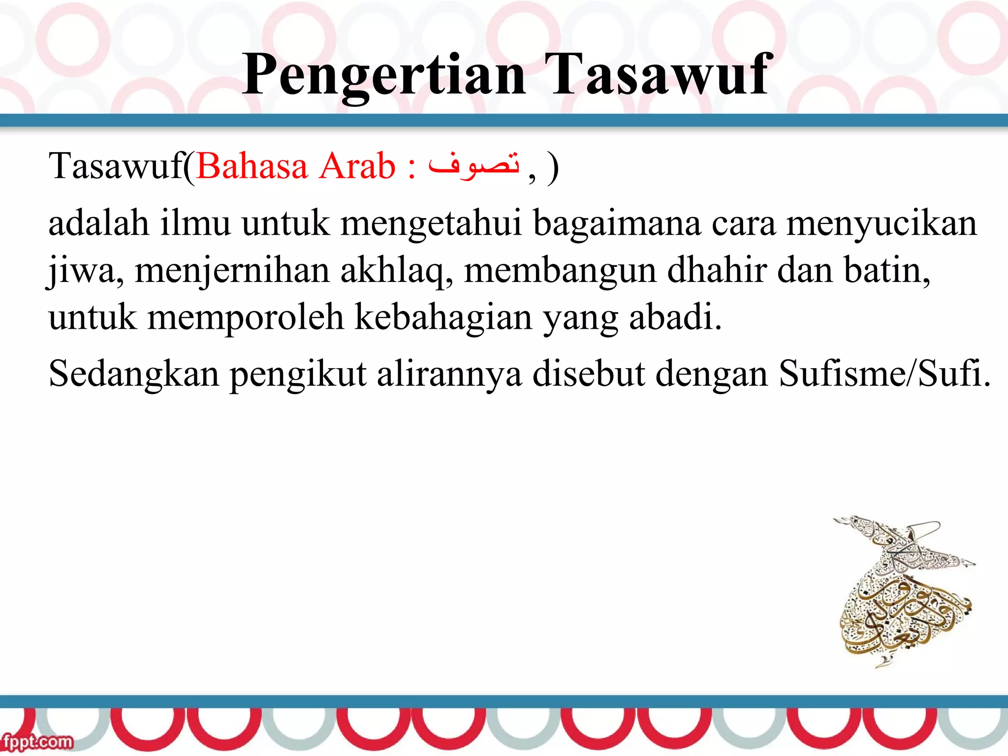 islam dan tasawuf | PPT