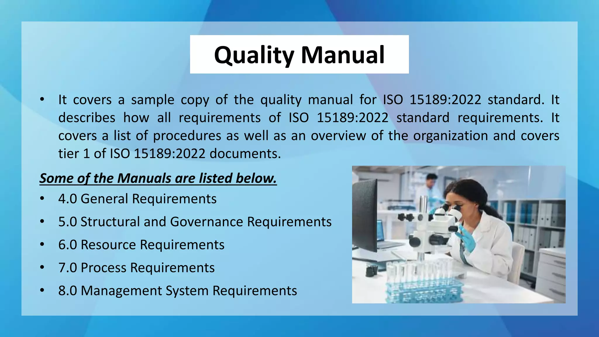 ISO 15189 Documents – Ready-to-use templates | PPTX