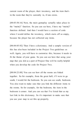 1 IT 140 A Mini History of Text-Based Games Text | PDF