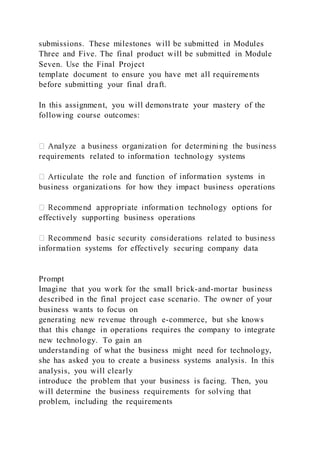 1 it 210 final project guidelines and rubric over | DOCX