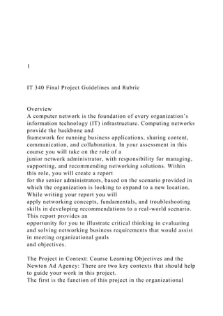 1 IT 340 Final Project Guidelines and Rubric O.docx
