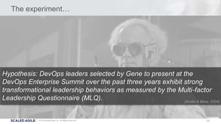 DOES SFO 2016 - Steve Mayner - Transformational Leadership | PPTX