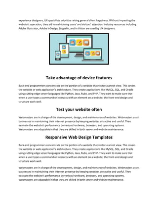 Responsive Website Design | PDF | Web Development | Internet