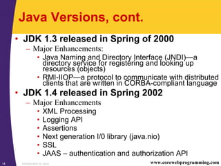 1java Introduction | PDF | Programming Languages | Computing