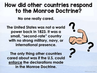 Monroe_Doctrine_Presentation.pptx carless | PPT