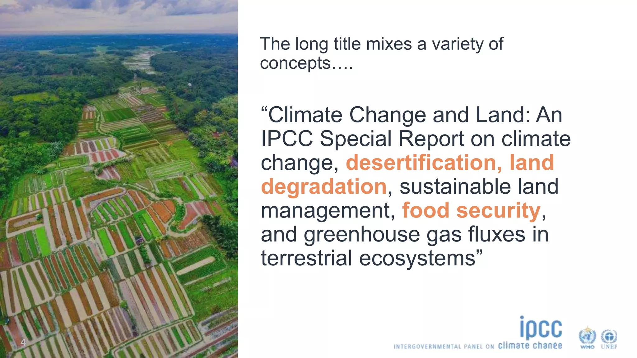 Climate Change and Land | PDF