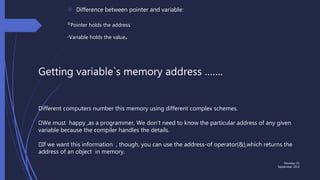 Pointers in c++ | PPT