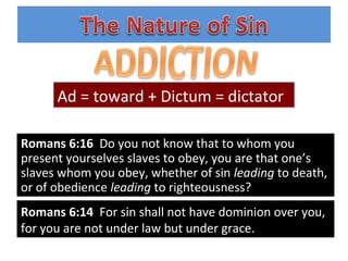 Overcoming Persistent Sin | PPT